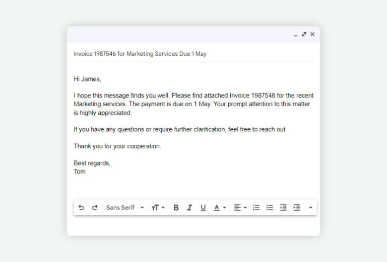 How to send an invoice: Methods and free templates (2024) - Conta