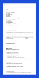 How to make a ChatGPT invoice | Conta