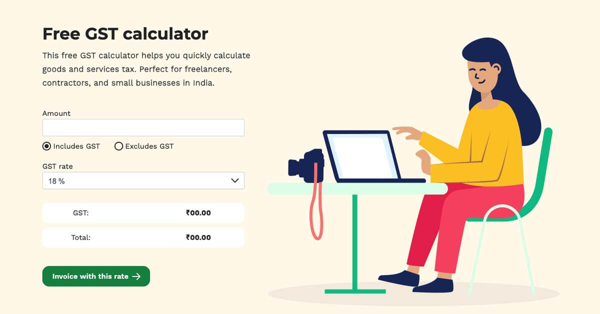 GST calculator | Free and accurate | India