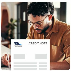 Credit note template | Free credit invoice | World and Excel | Conta