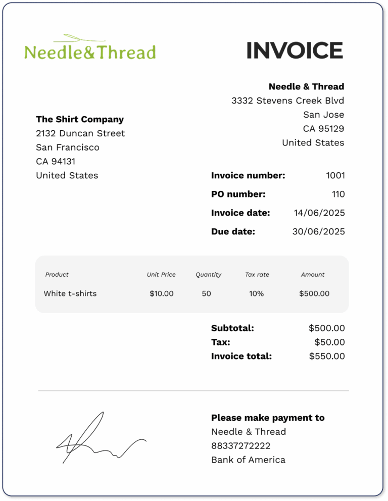 Purchase order template | Printable | Word and Excel | Australia